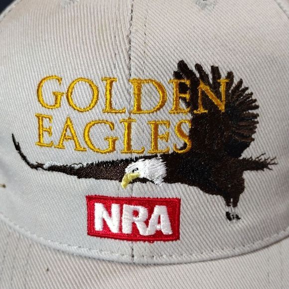 NRA | Accessories | Nra Goldeneagles Adjustable Cap | Poshmark